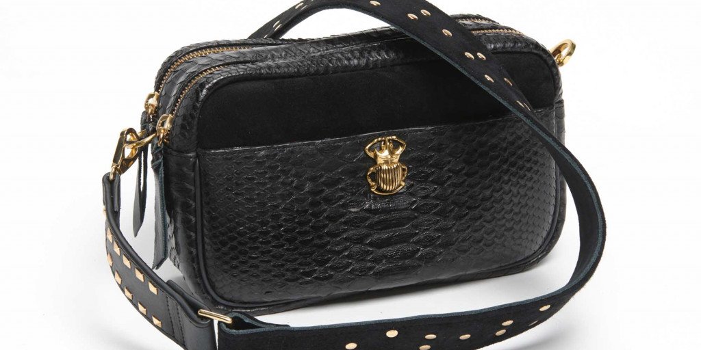 LILY PYTHON NOIR CLARIS VIROT