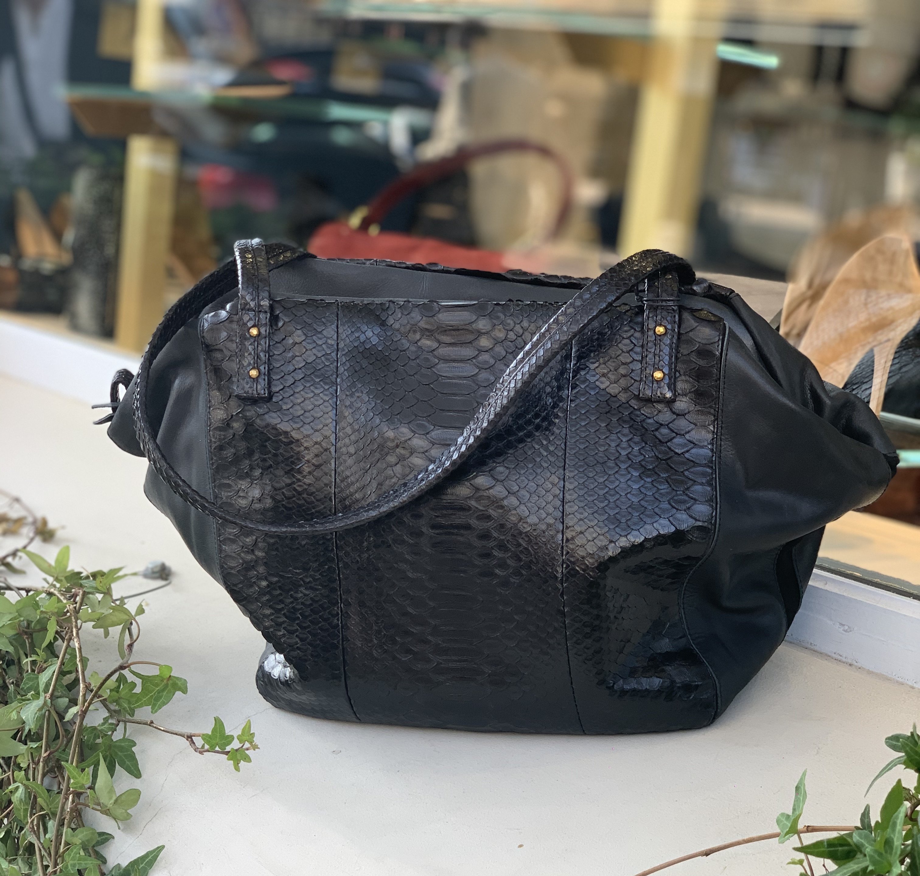 CABAS YVETTE NOIR CLARIS VIROT - CLARIS VIROT