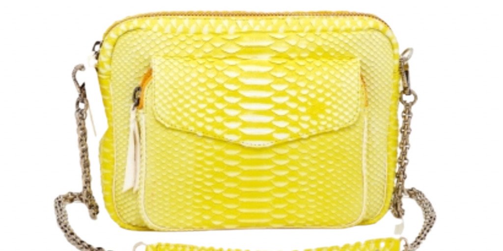 SAC BIG CHARLY JAUNE CLARIS VIROT