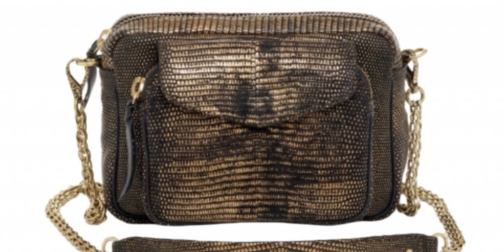 SAC LEZARD BIG CHARLY VIEIL OR CLARIS VIROT