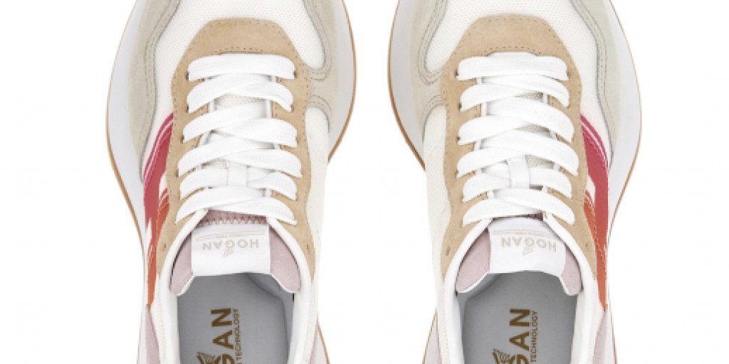 HXW6410 BLANC/BEIGE/ROSE ROSE HOGAN