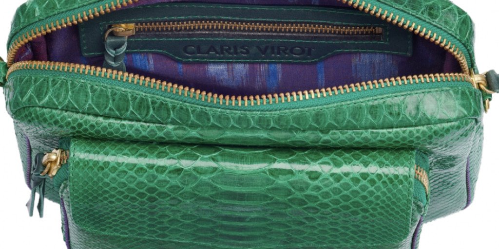 SAC BIG CHARLY VERT PELOUSE CLARIS VIROT
