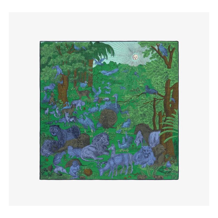 SQUARE CARRE 100 REVE GREEN INOUI